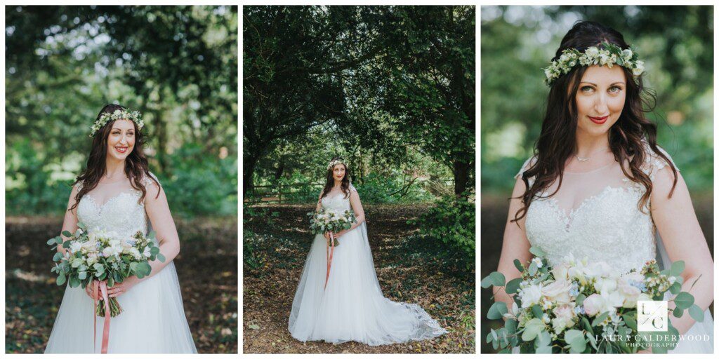Hirst Priory Wedding Photography | Cat & Richard | Woodland Wedding